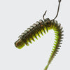 10 Pcs/Bag Pin Tail Floating Soft Worms Reverse Thread Design with Den ...