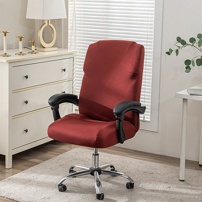 Office Chair Cover One Piece Stretch Printed Computer Office Chair ...