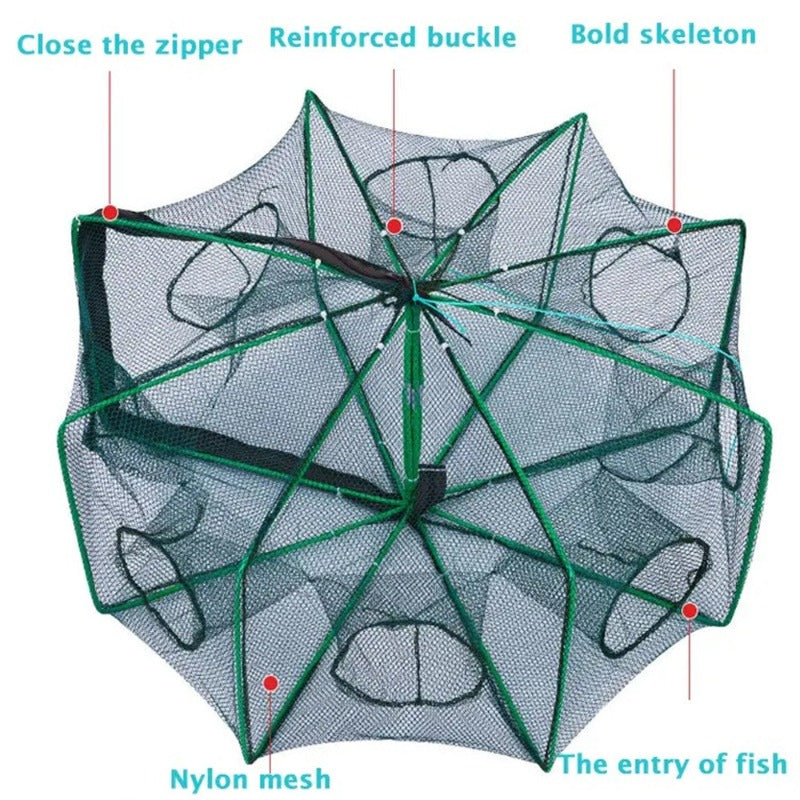 🎁Hot Sale -50% OFF🐠Automatic Folding Hexagon 6 Hole Fishing Net– JOYINBOX