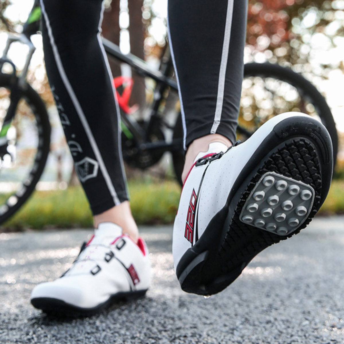 Cycling Sneaker Men Bike Shoes Racing Self-locking Speed Bicycle Shoes ...
