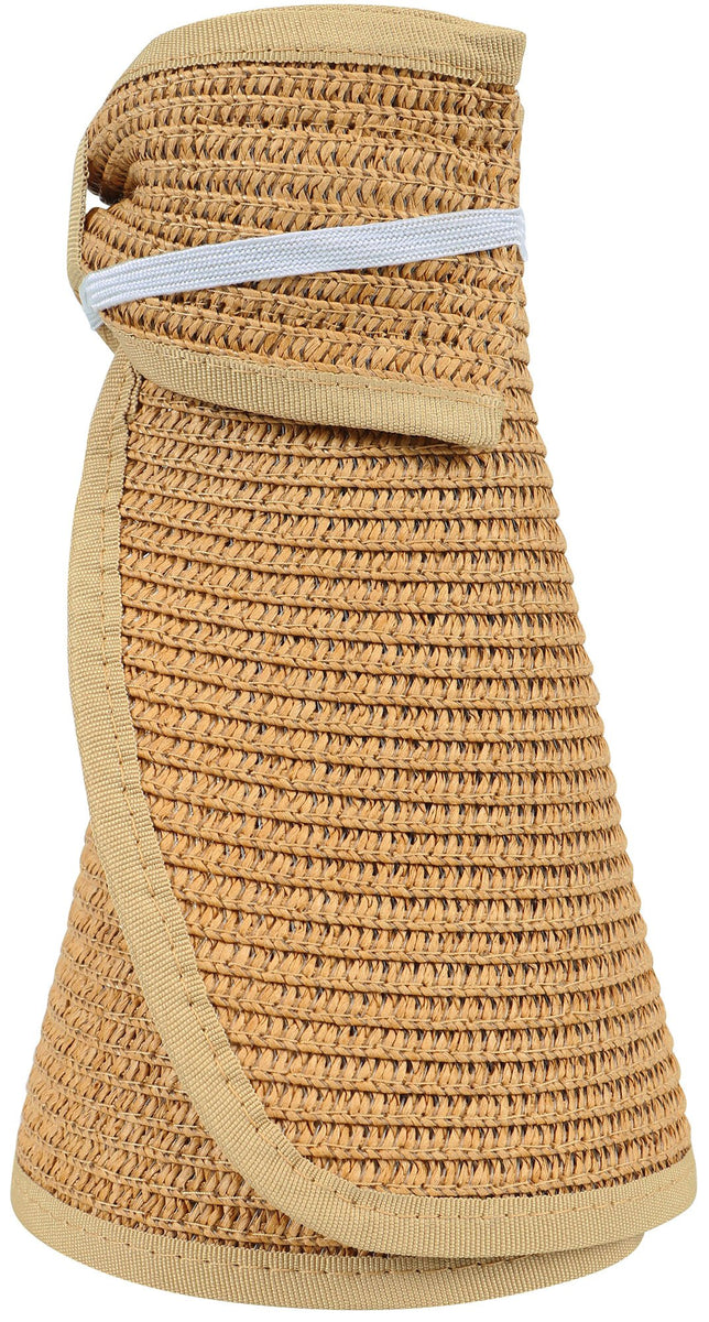 Outdoor Women's UPF 50+ Wide Brim Roll-up Straw Sun Hat Sun Visor– JOYINBOX