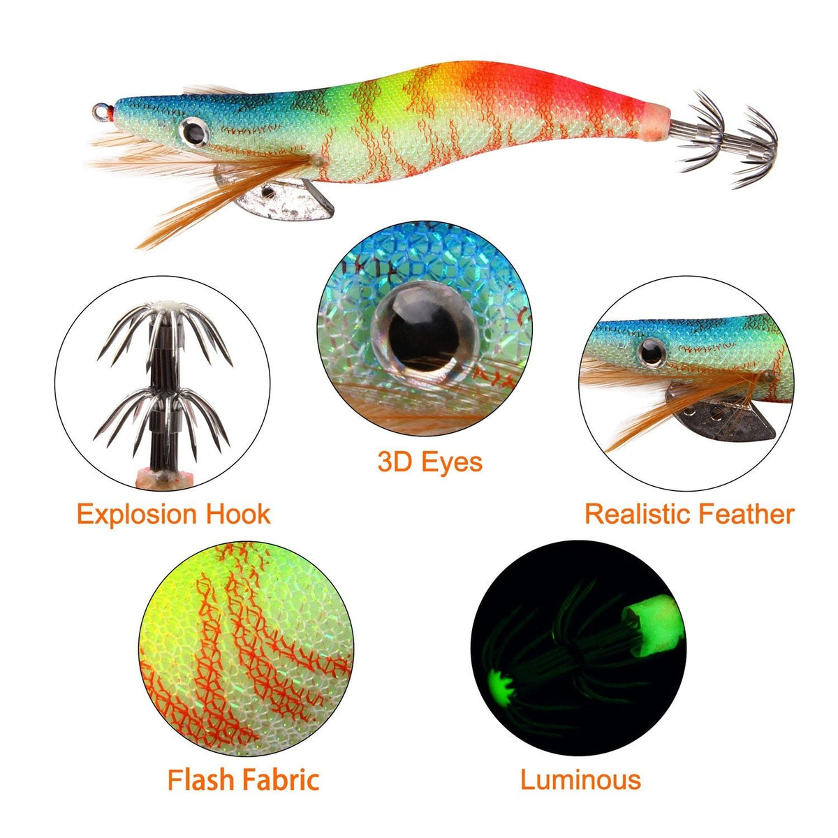 10pcs Luminous Fishing Lure– JOYINBOX